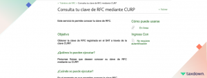 Cómo y Dónde Puedes ver tu RFC | TaxDown