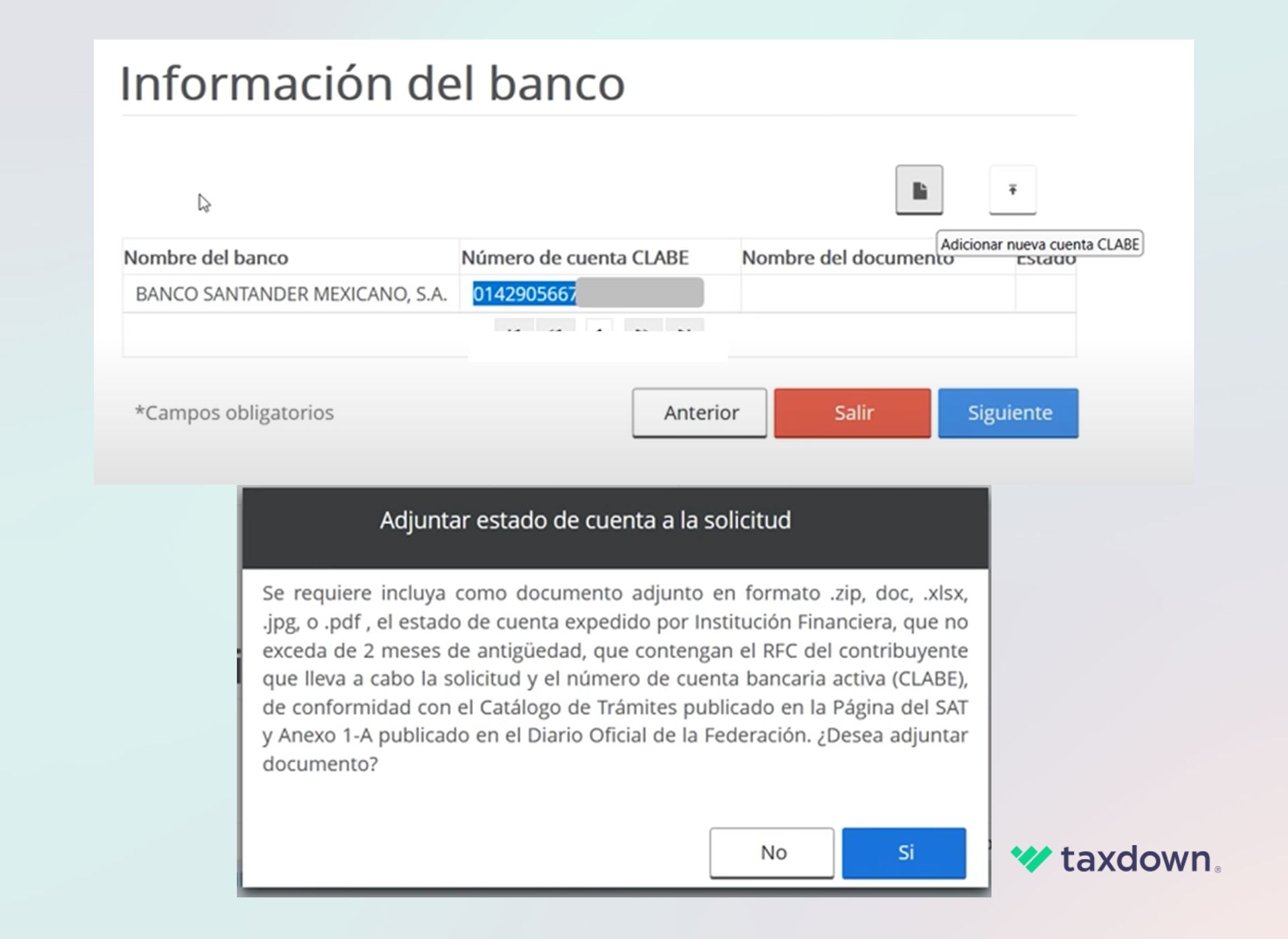 Qué es el Formato Electrónico de Devolución del SAT | TaxDown